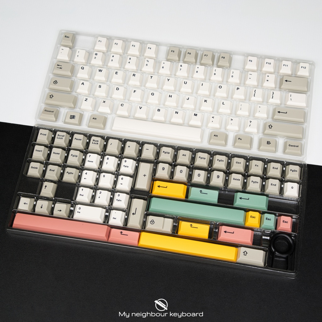 Jual 9009 Retro PBT Dye Sub Keycaps / Keycap Set | Shopee Indonesia