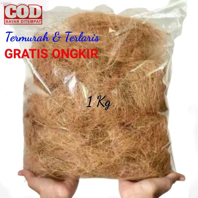 Jual Sabut kelapa Serabut kelapa bersih Coco fiber 1kg media tanam ...