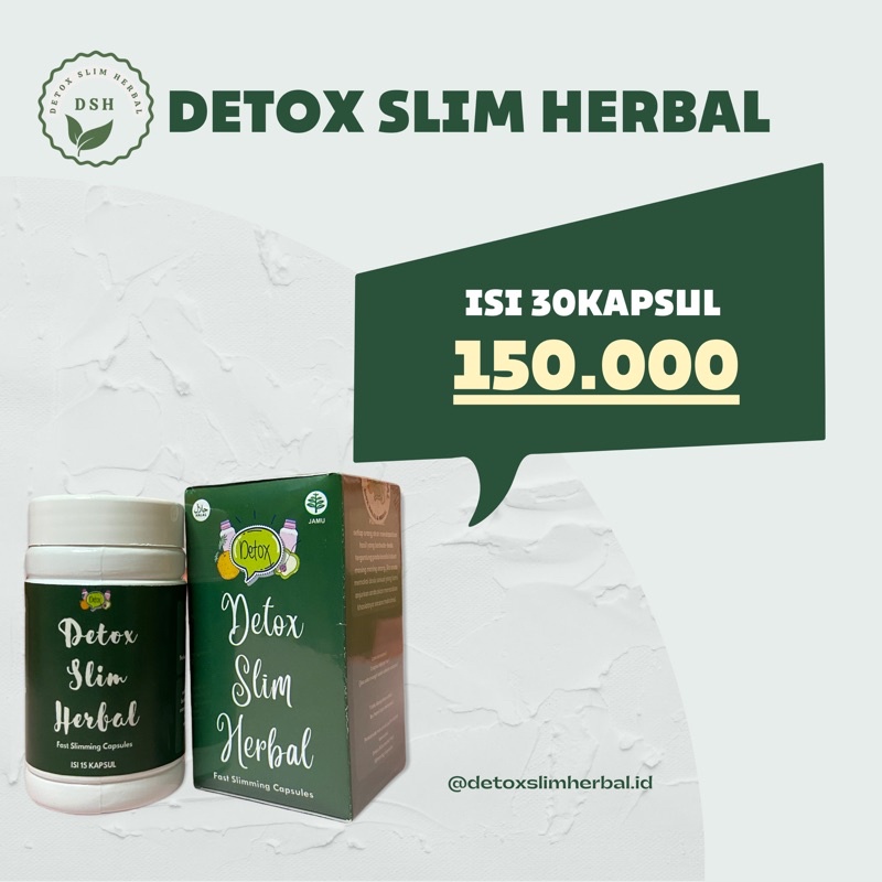 Jual DETOX SLIM HERBAL isi 30 kapsul | Shopee Indonesia