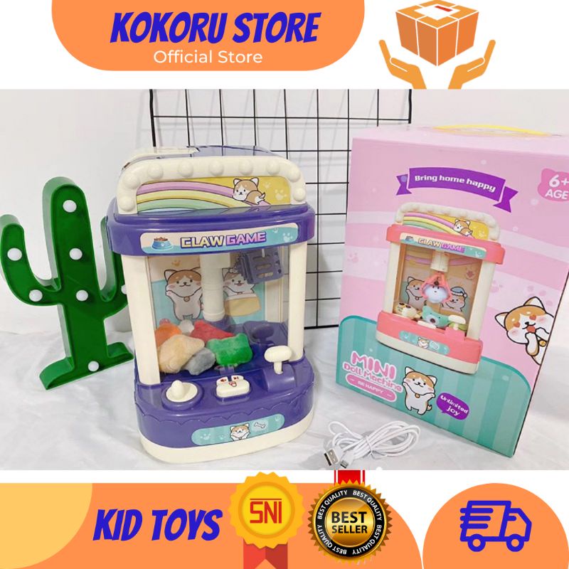 Jual MESIN TANGKAP BONEKA TIMEZONE MINI/CLAW GAME MINI MACHINE | Shopee ...