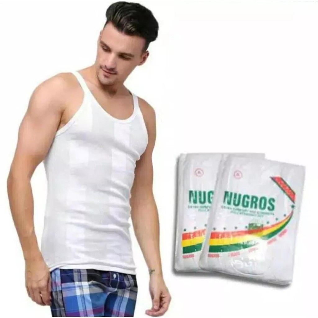 Jual Singlet Pria Dewasa Hitam Putih - Kaos Dalam Pria Nugros Nutex ... Jual Singlet Pria Dewasa Hitam Putih - Kaos Dalam Pria Nugros Nutex ...