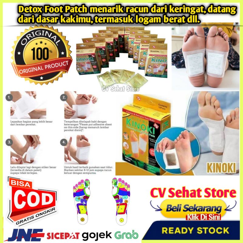 Jual Kinoki Gold Herbal Detox Kaki OriginalKoya Pads Kaki Kinoki Detox ...