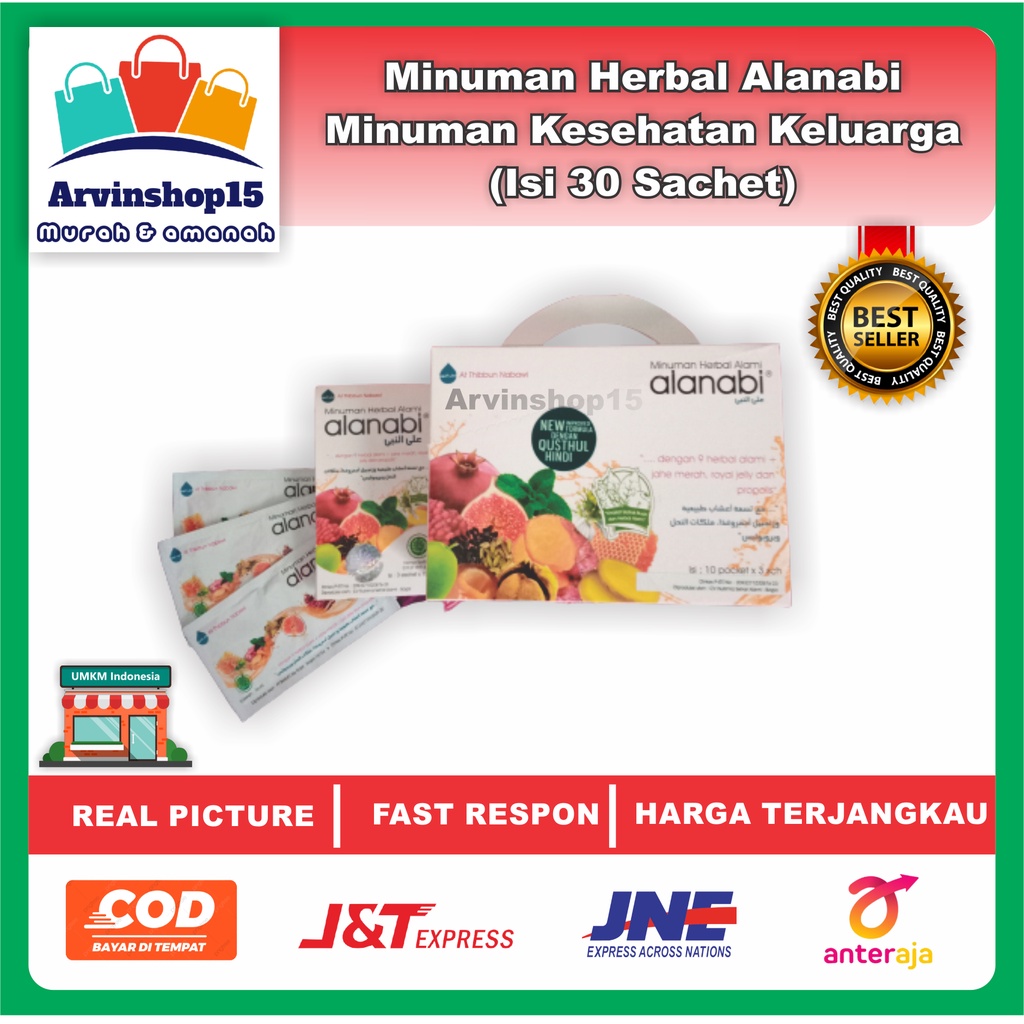Jual Minuman Kesehatan Herbal Alanabi (30 Sachet) | Shopee Indonesia Jual Minuman Kesehatan Herbal Alanabi (30 Sachet) | Shopee Indonesia