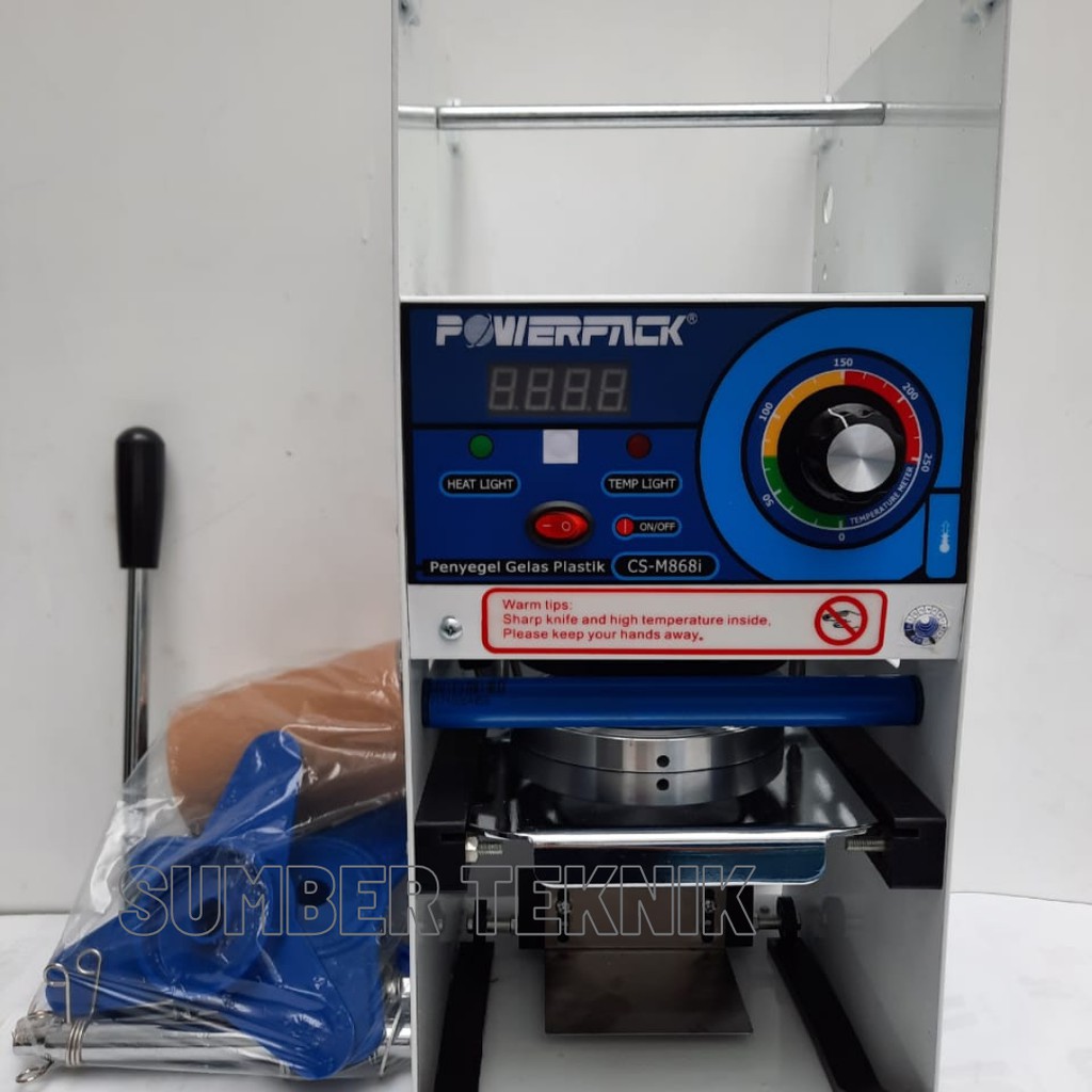 Jual POWER PACK CUP SEALER CS-M868i / MESIN PRESS GELAS MANUAL POWER ...