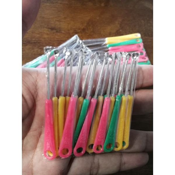 Jual Congkel telinga besi steinless bahan tangkai plastik satu plastik ...