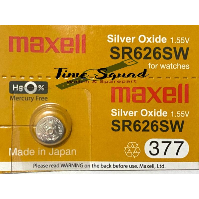 Jual BATERAI MAXELL 377 SR626 MURAH BATERAI MAXELL 377 MAXELL 626 MURAH ...