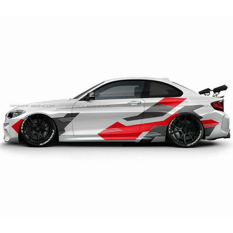 Jual stiker mobil sedan Corolla BMW mersey sticker cutting keren ...