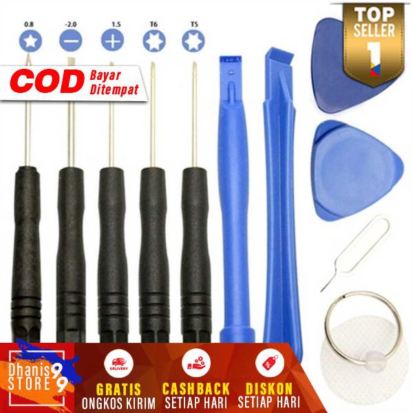 Jual Peralatan Obeng Pembuka HP Tablet Laptop PC Reparasi Tools Set ...