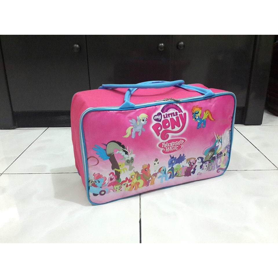Jual Tas Koper Anak Travelling Bag Karakter Little Pony | Shopee Indonesia