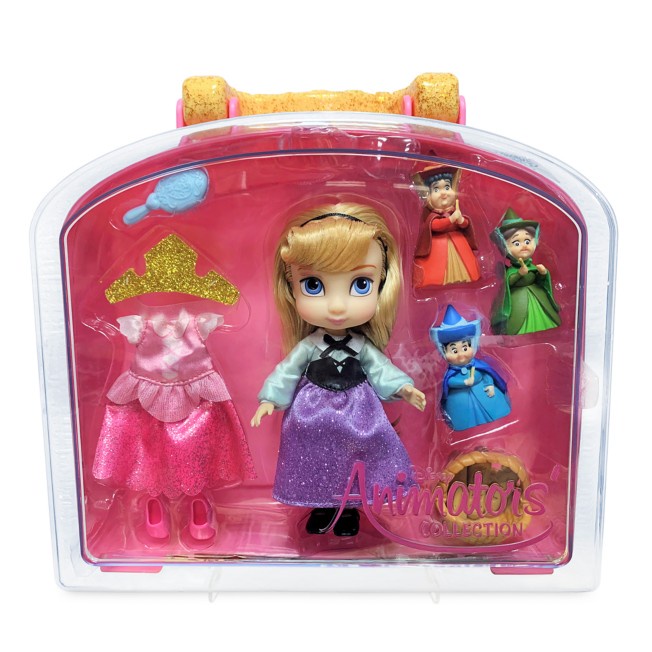 Jual Boneka Disney Animator Doll Aurora Mini Doll Play Set Sleeping ...