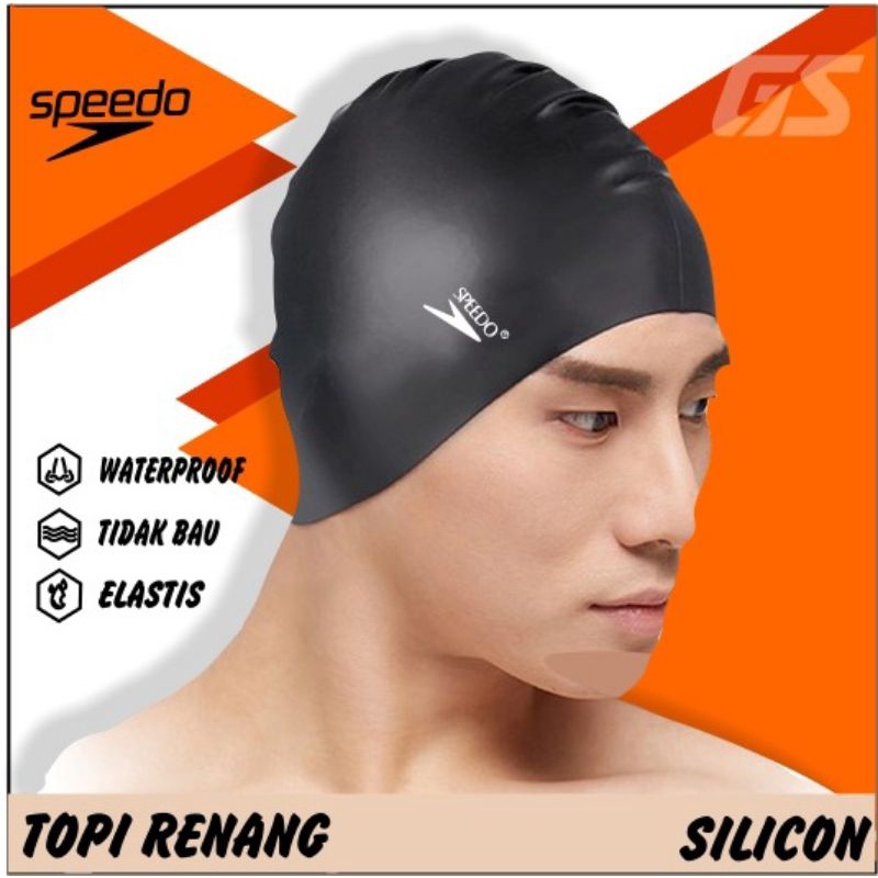Jual Topi renang dewasa pria wanita silicone swim cap penutup kepala ... Jual Topi renang dewasa pria wanita silicone swim cap penutup kepala ...