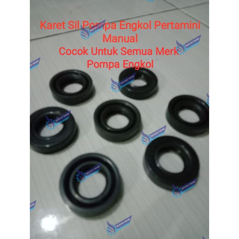 Jual Karet Sil Seal Pompa Engkol Pertamini Manual Sil Pompa Toyosaki ...