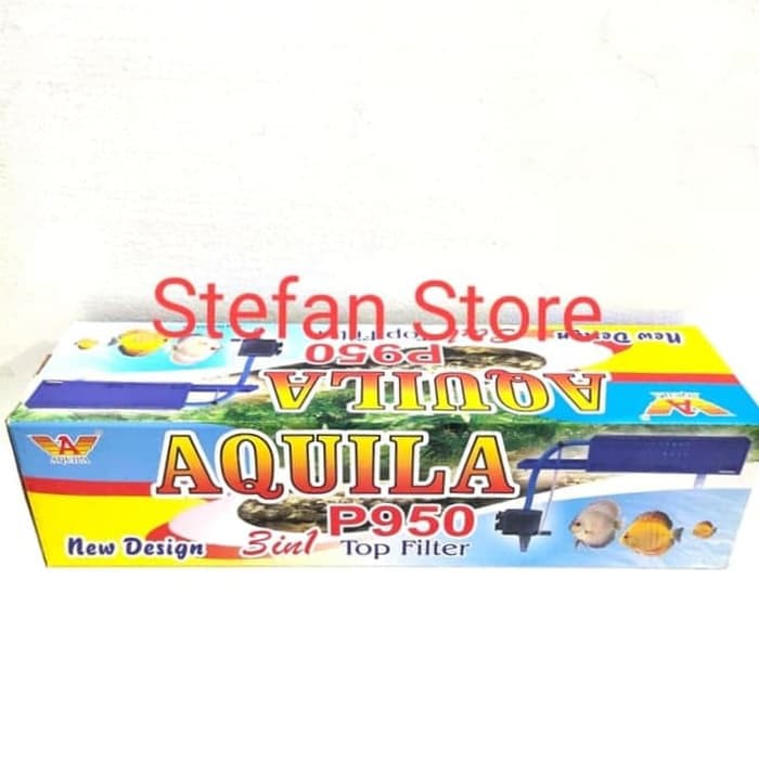 Jual Aquila P950 Top Filter 3 in 1 Aquarium | Shopee Indonesia