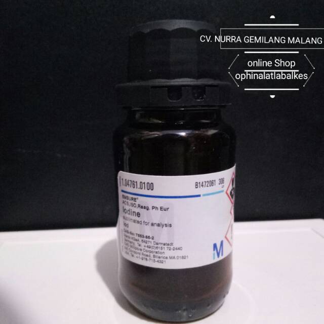 Jual Iodine Merck 100 gram | Shopee Indonesia