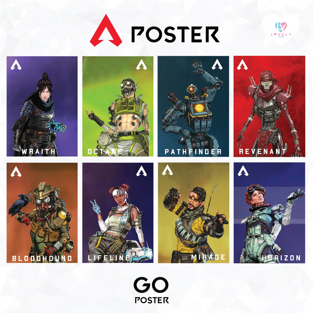 Jual Poster Dinding Apex Legends Agent A4 A3 | GO POSTER | Shopee Indonesia