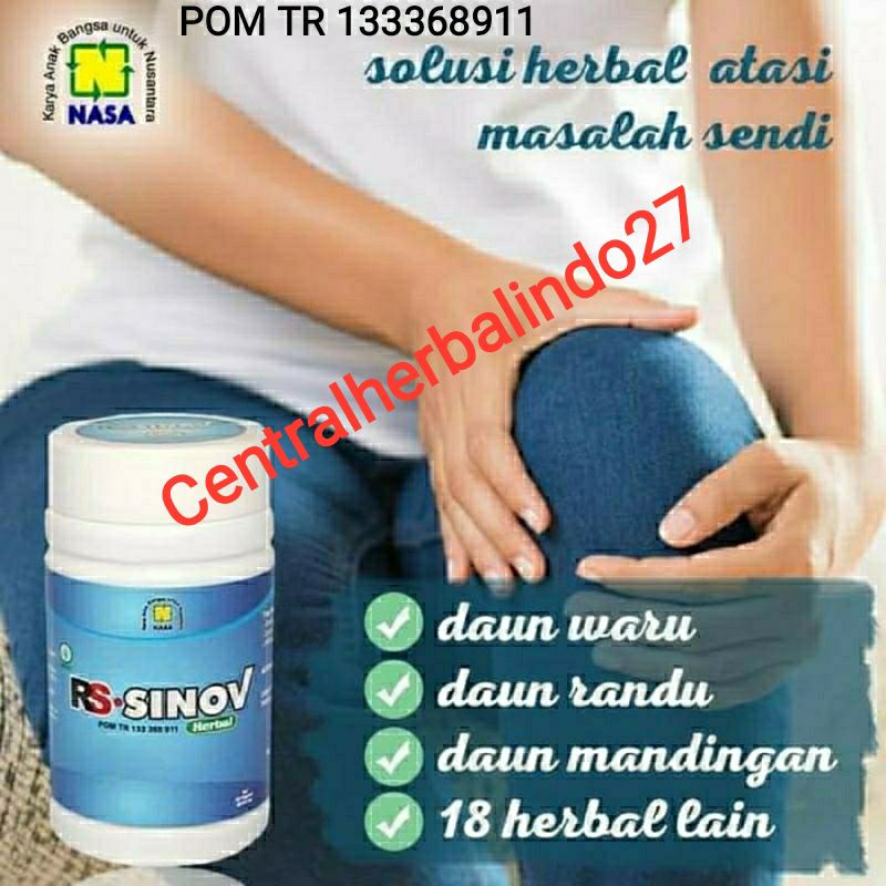 Jual RS SINOV NASA Original Obat Herbal Nyeri Sendi - Osteoporosis ...