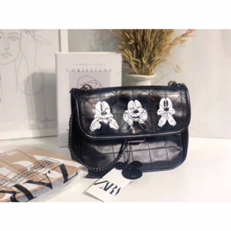 Jual Sling Bag Zara Rocker Soft Crossbody Bag ORIGINAL | Shopee Indonesia