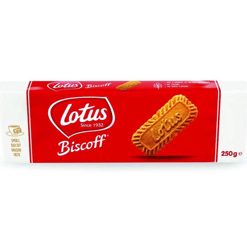Jual Lotus Biscoff Biscuit 250gr TIDAK TERMASUK BUBBLE barcode ...
