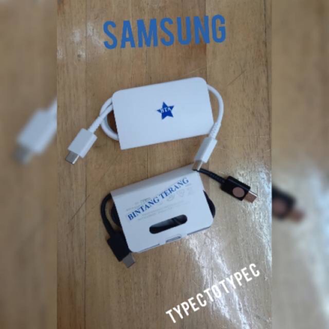 Jual Kabel Data Samsung Type C to Type C Original Cable Super Fast ...