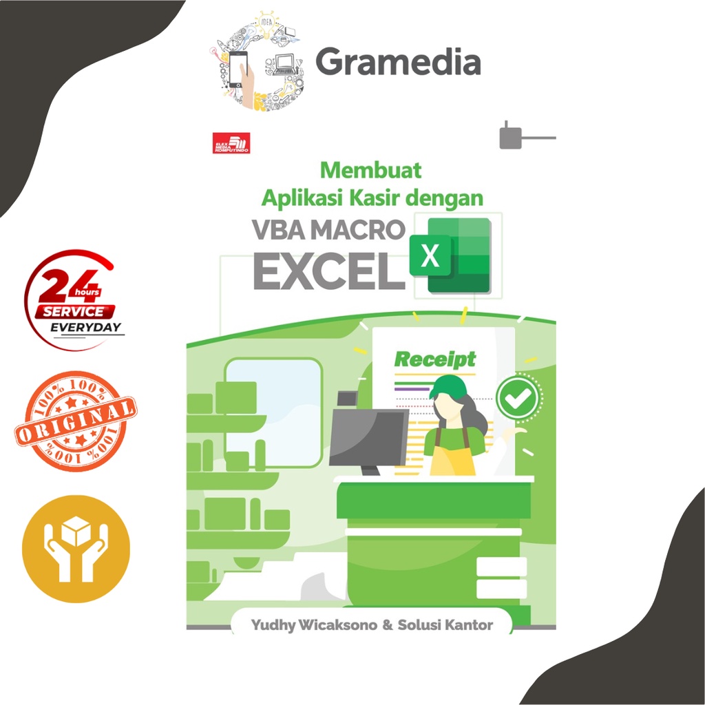 Jual Gramedia Mega - MEMBUAT APLIKASI KASIR DENGAN VBA MACRO EXCEL - YUDHY WICAKSONO & SOLUSI ...