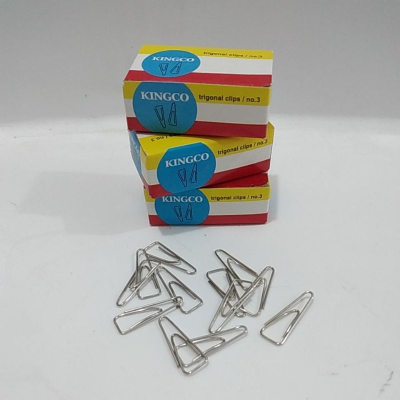 Jual Kingco Trigonal Clips no.3 | Shopee Indonesia