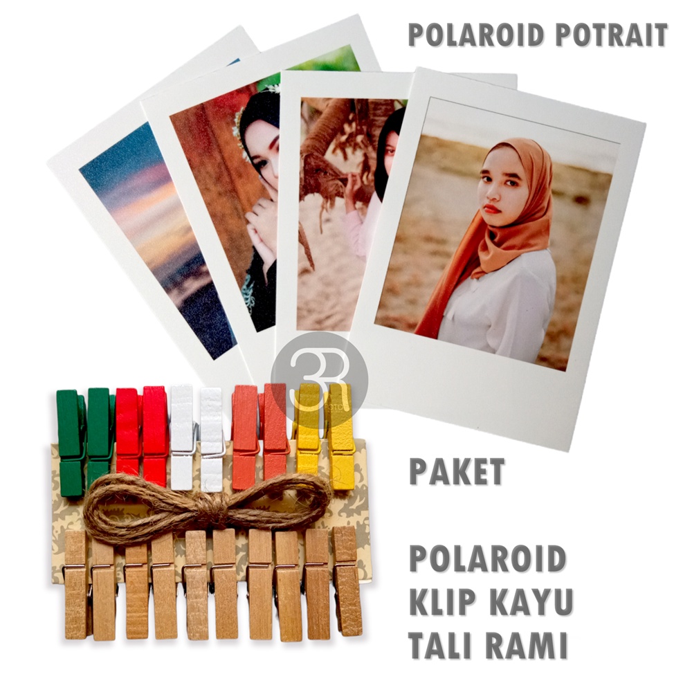Jual Paket Cetak Foto Polaroid Potrait - Profesional Studio Photo Matte ...