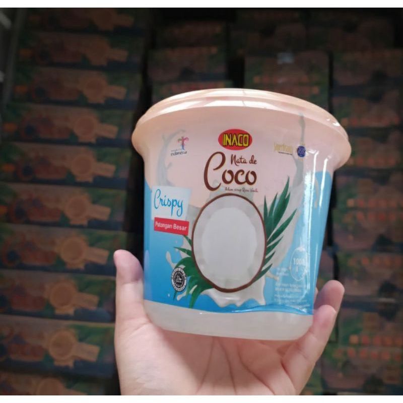 Jual INACO NATA DE COCO CRISPY EMBER 1KG | Shopee Indonesia