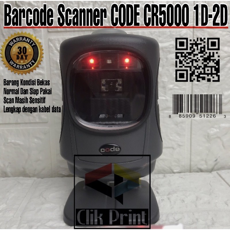 Jual Barcode Scanner Code CR5020 1D 2D | Shopee Indonesia