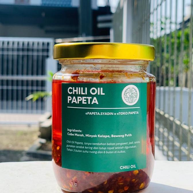 Jual best produk] Chili Oil Papeta No MSG | Shopee Indonesia