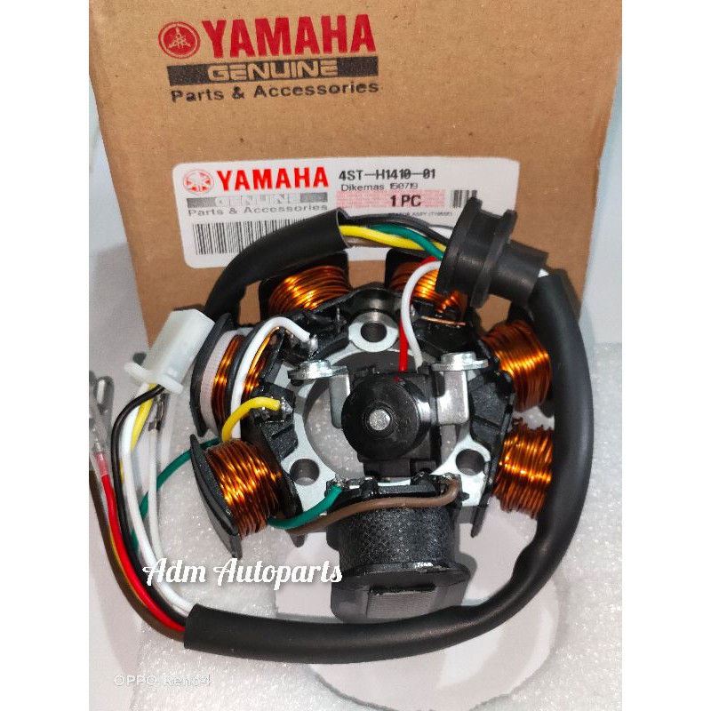 Jual SPUL SPOOL SPULL ASSY YAMAHA CRYPTON / VEGA R PERTAMA STATOR COMP ...