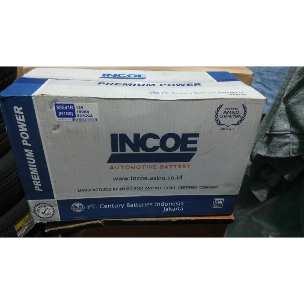 Jual Aki Accu INCOE N-100 12V 100-AH/100-Amper. | Shopee Indonesia