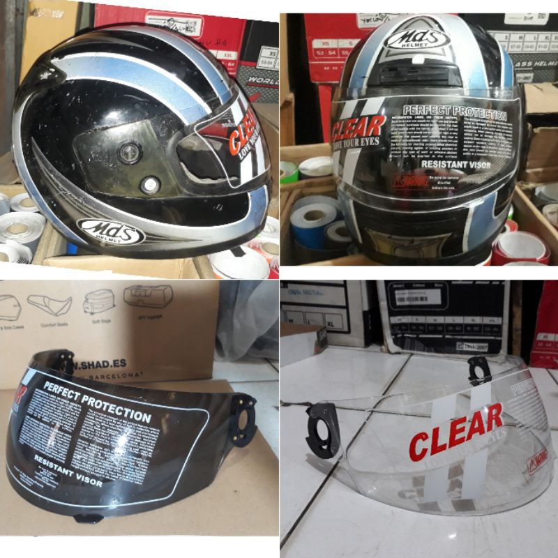 Jual kaca helm mds jadul kaca helm index jadul | Shopee Indonesia