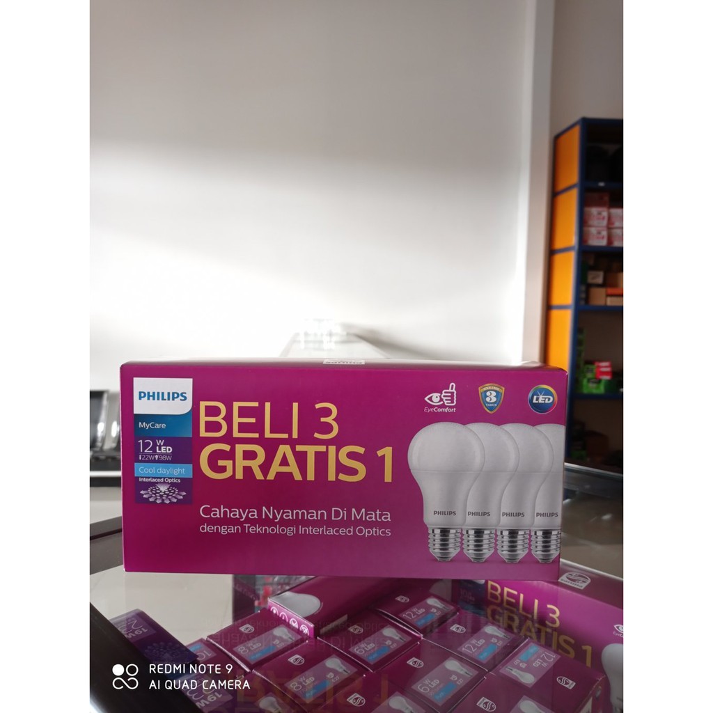 Jual Lampu Led 12 Watt Philips (PAKET) | Shopee Indonesia