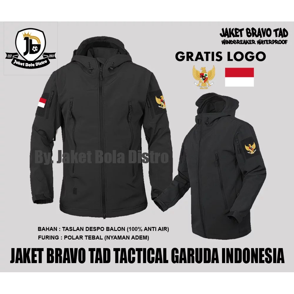 Jual JAKET BRAVO TAD TACTICAL GARUDA INDONESIA | Shopee Indonesia