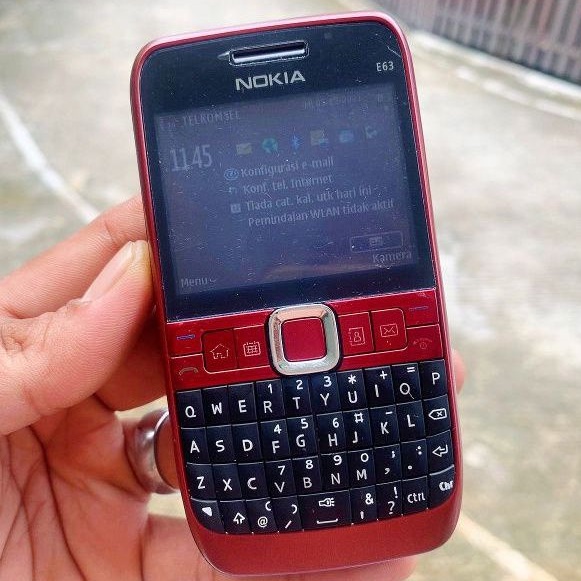 Jual NOKIA E63 HP JADUL SECOND ORIGINAL KLASIK QWERTY KAMERA HANDPHONE NOSTALGIA | Shopee Indonesia