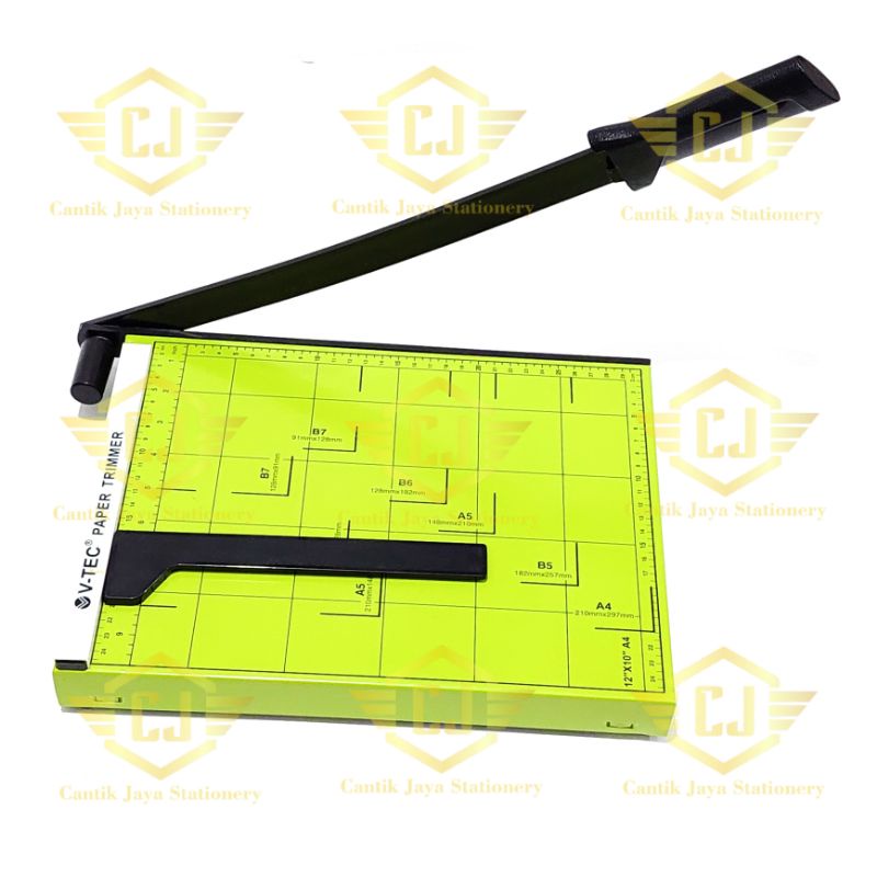 Jual Vtec Paper Cutter Trimmer Pemotong Kertas V Tec A4 Vt 1210 A4