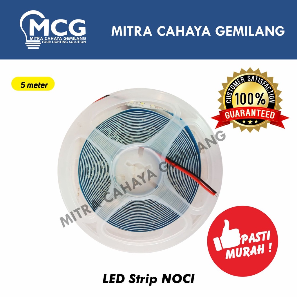 Jual LAMPU LED STRIP 2835 120 LED 5 METER 12 VOLT INDOOR | Shopee Indonesia