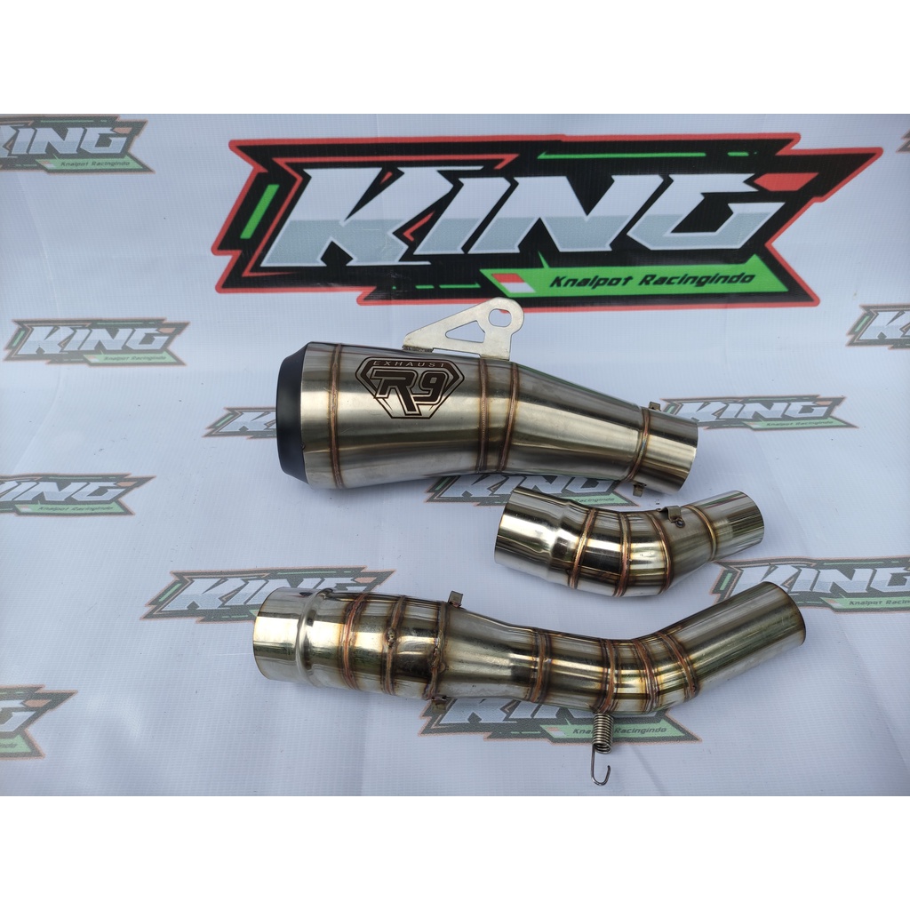Jual knalpot racing r9 gp series cbr 150 rr ninja fi ninja karbu z25 r ...