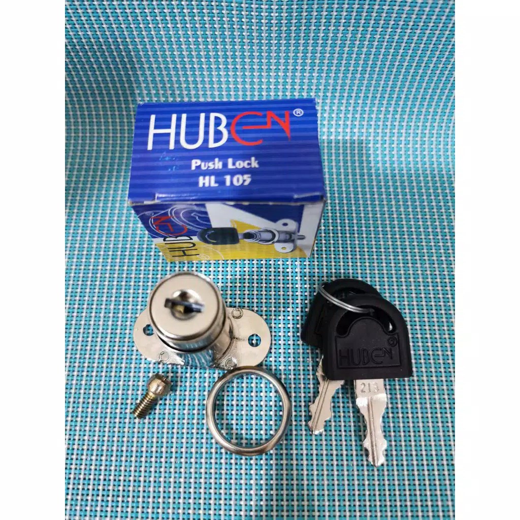 Jual Push Lock Huben 105 Atau Kunci Loker Besi Atau Kunci Loker | Shopee Indonesia