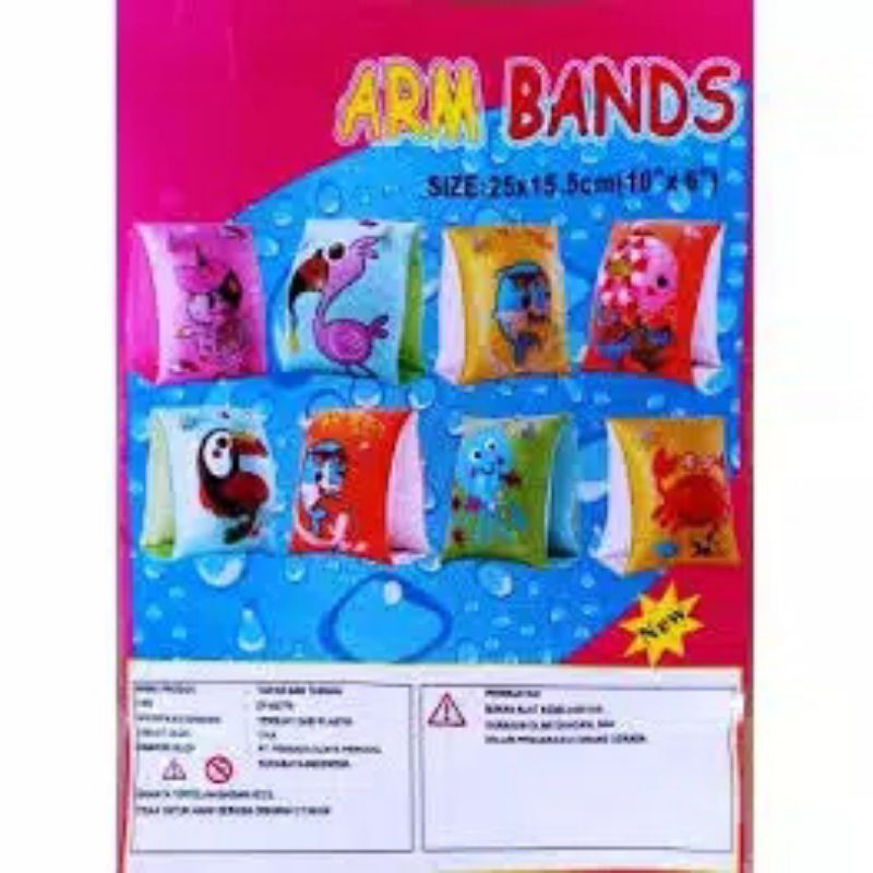 Jual Pelampung ban lengan anak karakter A0789 animal - ban tangan anak ...