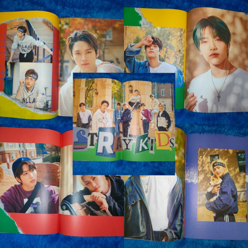 Jual Stray Kids W Magazine & Unlock Go Live In Life Merch Photobook ...