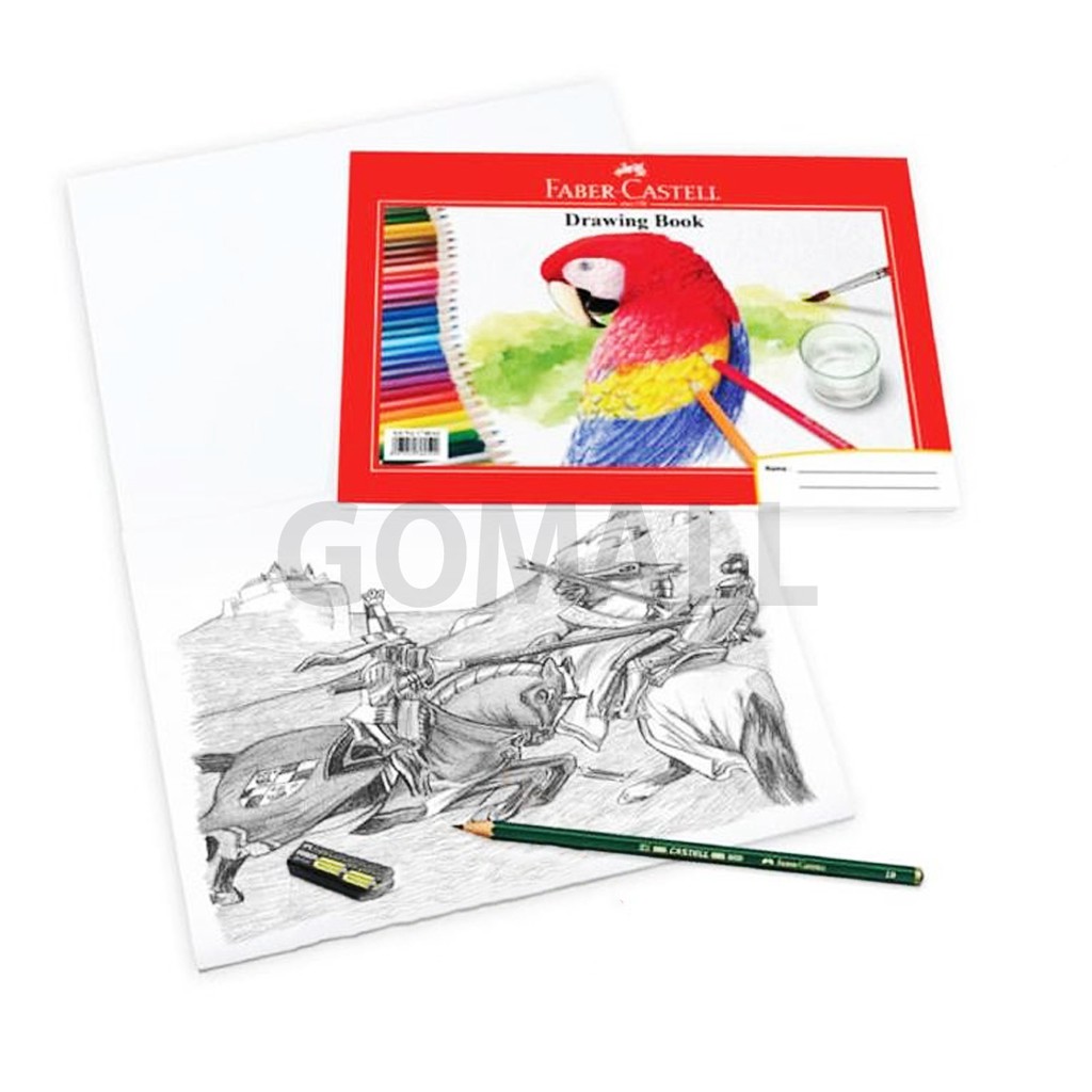 Jual Drawing Book Buku Gambar A4 Parrot Faber Castell | Shopee Indonesia