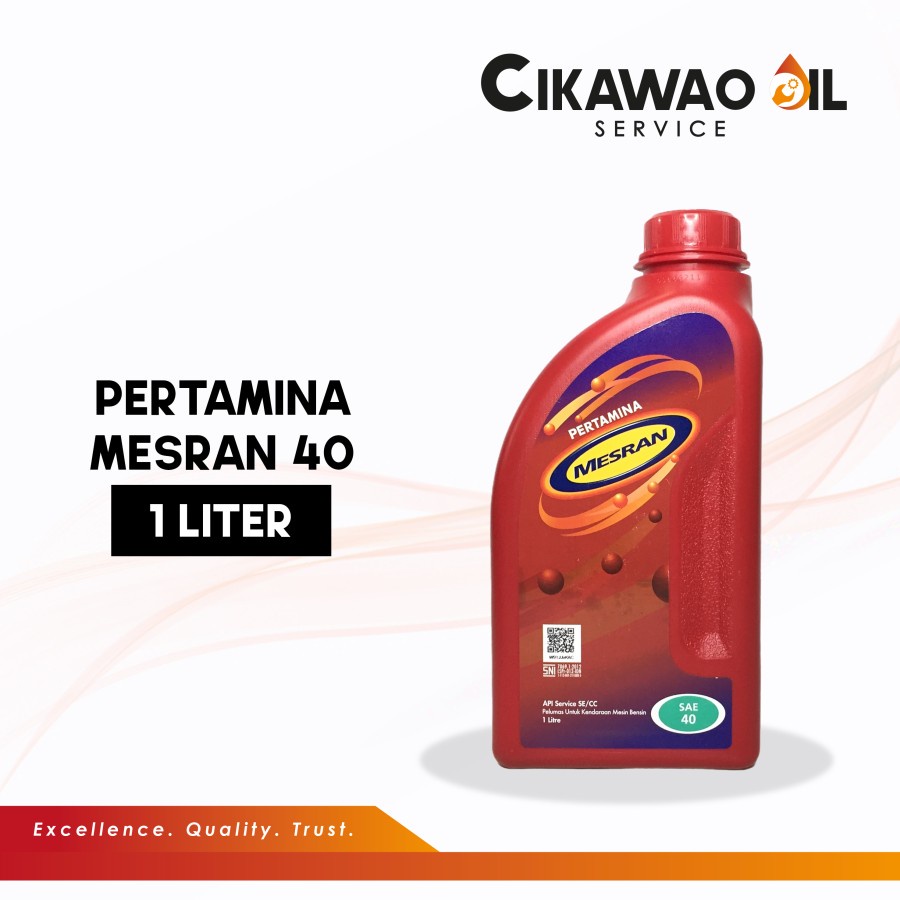 Jual Mesran 40 1L (Untuk Kendaraan Mesin Bensin) | Shopee Indonesia