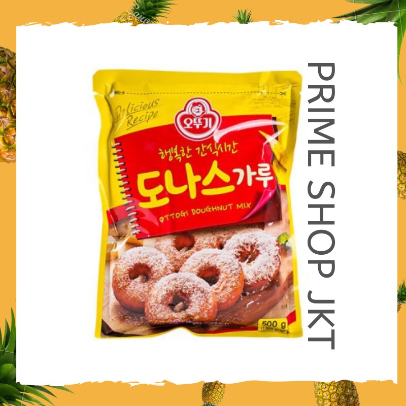 Jual Ottogi Doughnut Mix Paket Adonan Tepung Donat Korea | Shopee Indonesia