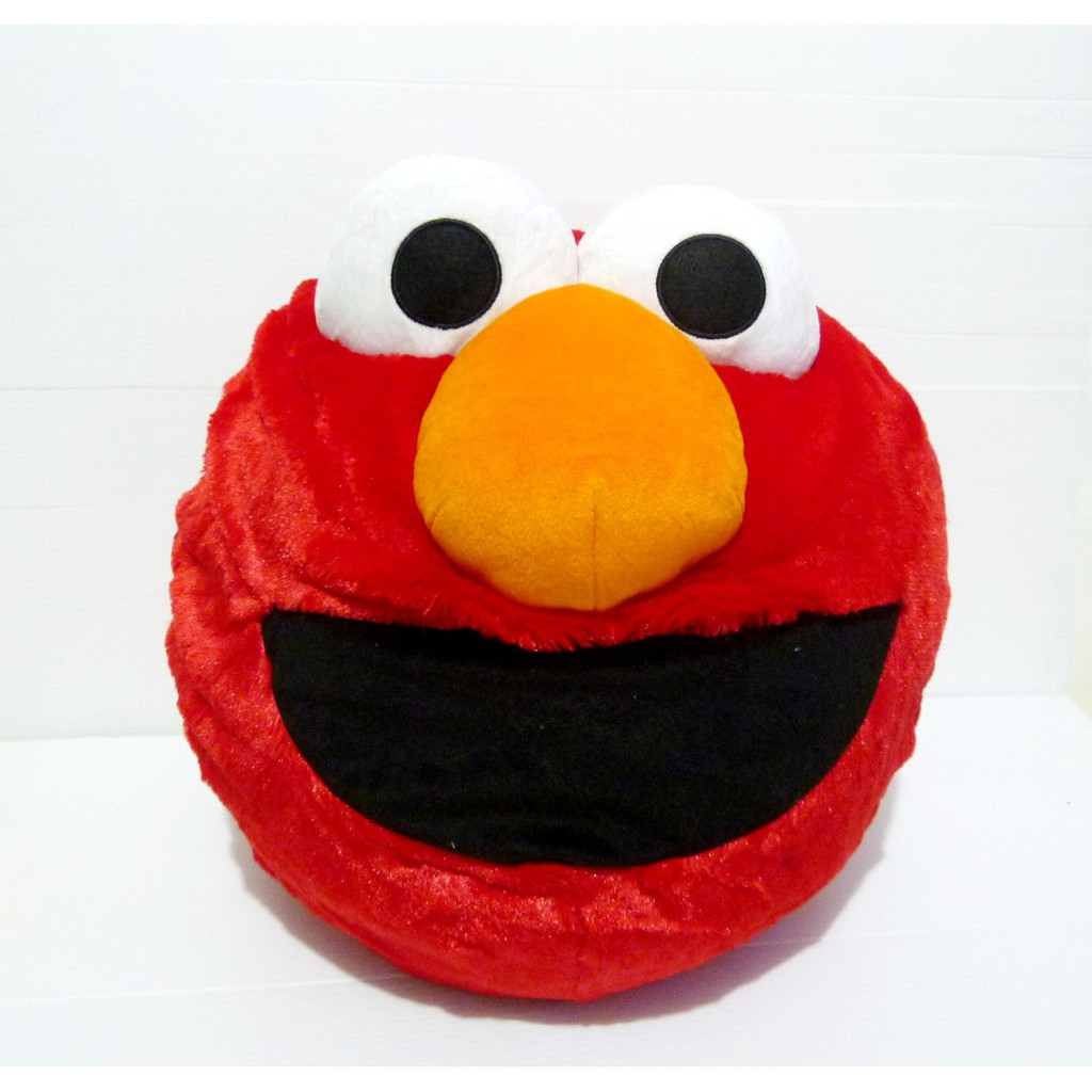 Jual Boneka Elmo Original Sesame Street Head Elmo Japan Region Jumbo ...