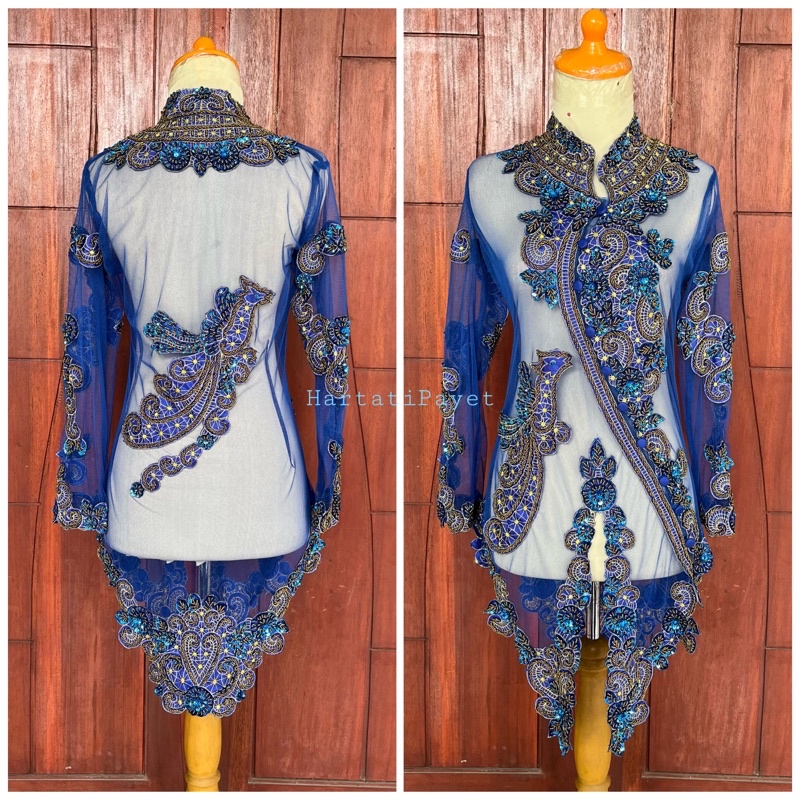 Jual READY Kebaya Tangan Panjang Kancing Miring | Kebaya Wisuda ...