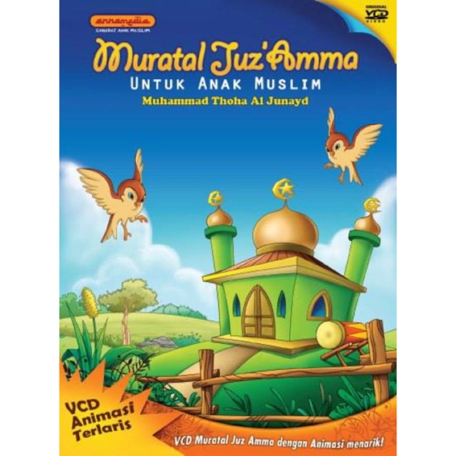 Jual VCD Muhammad Thoha Al Junayd Muratal Juzamma Animasi Anak Muslim ...