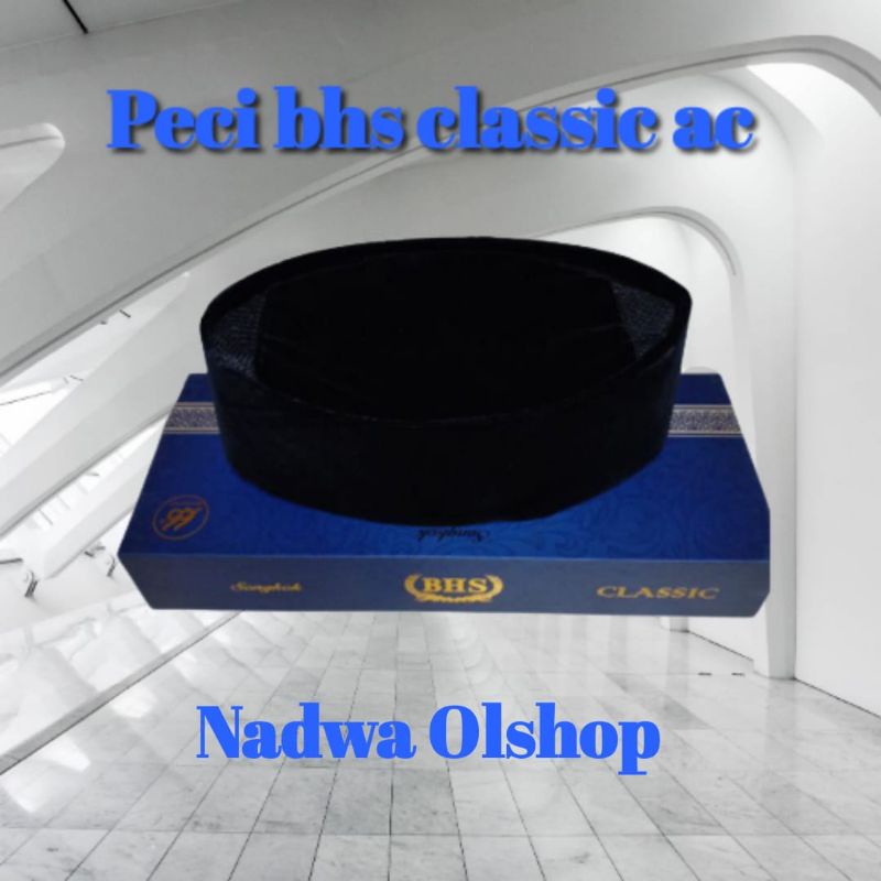 Jual Peci bhs hitam original tinggi 8,9 dan 10cm peci bhs classic ac ...
