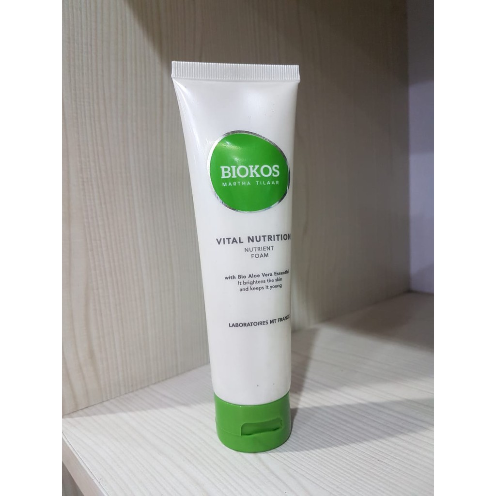 Jual Biokos vital nutrition nutrient toner cleanser foam daily ...