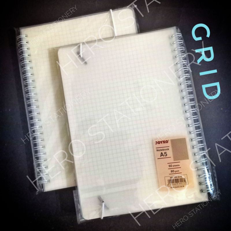 Jual Buku agenda notebook notes garis kotak joyko A5 60 lembar NB-700 ...